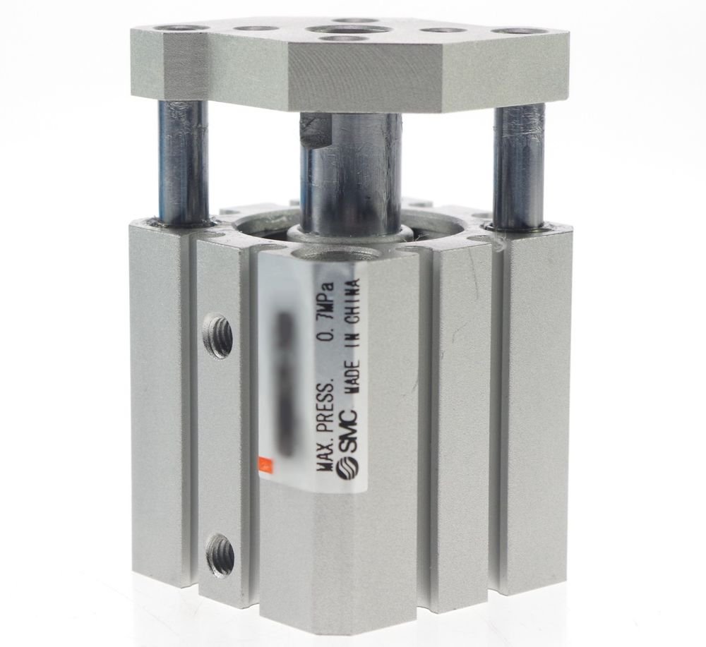 SMC Type CDQMB16-25 Compact Cylinder Guide Rod Build-in magnet Through ...