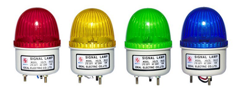 1PCS 12VDC RED MINI Beacon Warning Signal Light Lamp Spiral Fixed