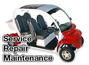 2002-2004 GEM E825 Electric Car Service Manual CD ROM Repair golf 2003