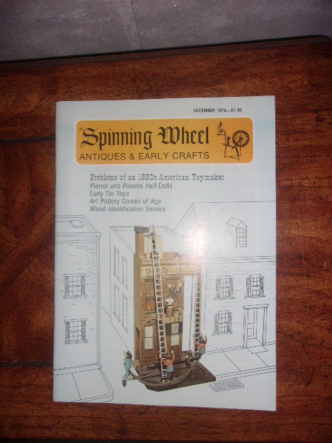 Vintage Spinning Wheel Magazine December 1974