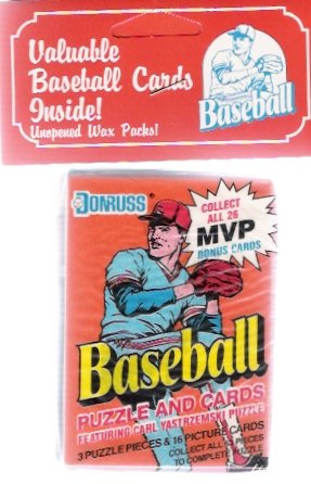 Donruss Unopened Baseball Card Wax Packs Still Sealed In Bag