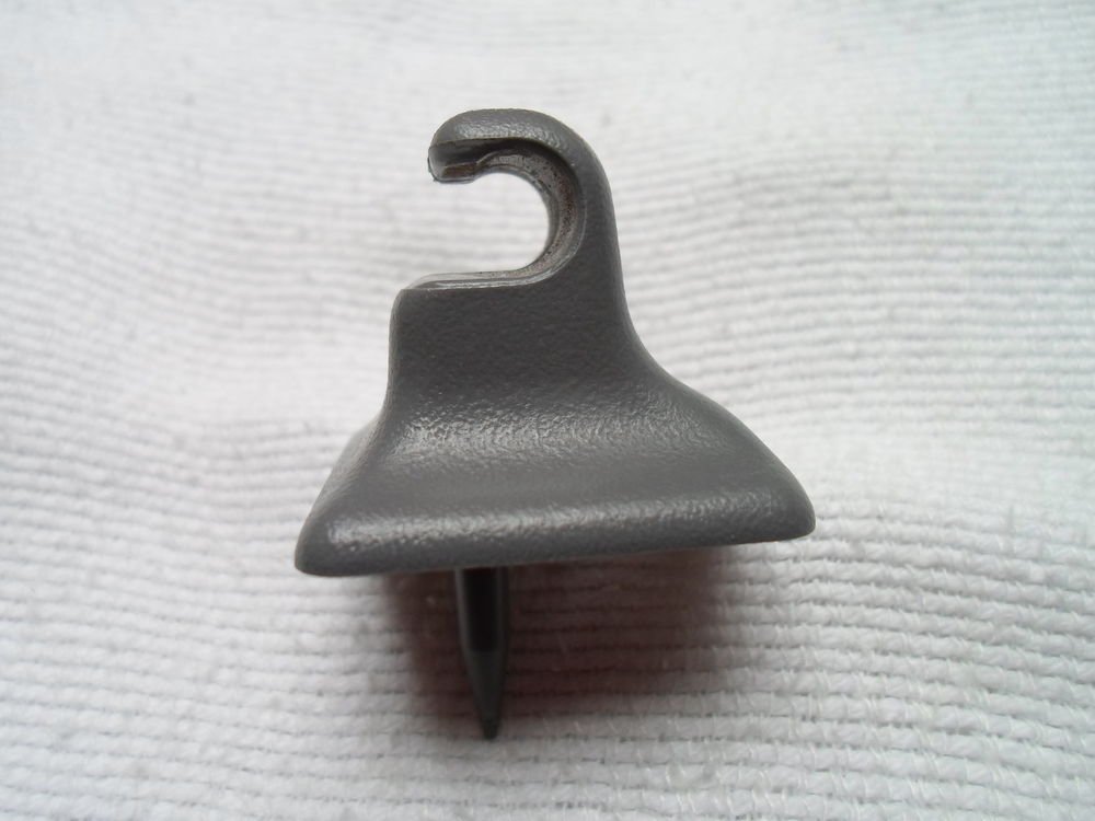 Ford F150 F250 F350 Mustang Ranger Grey Sun Visor Clip OEM!
