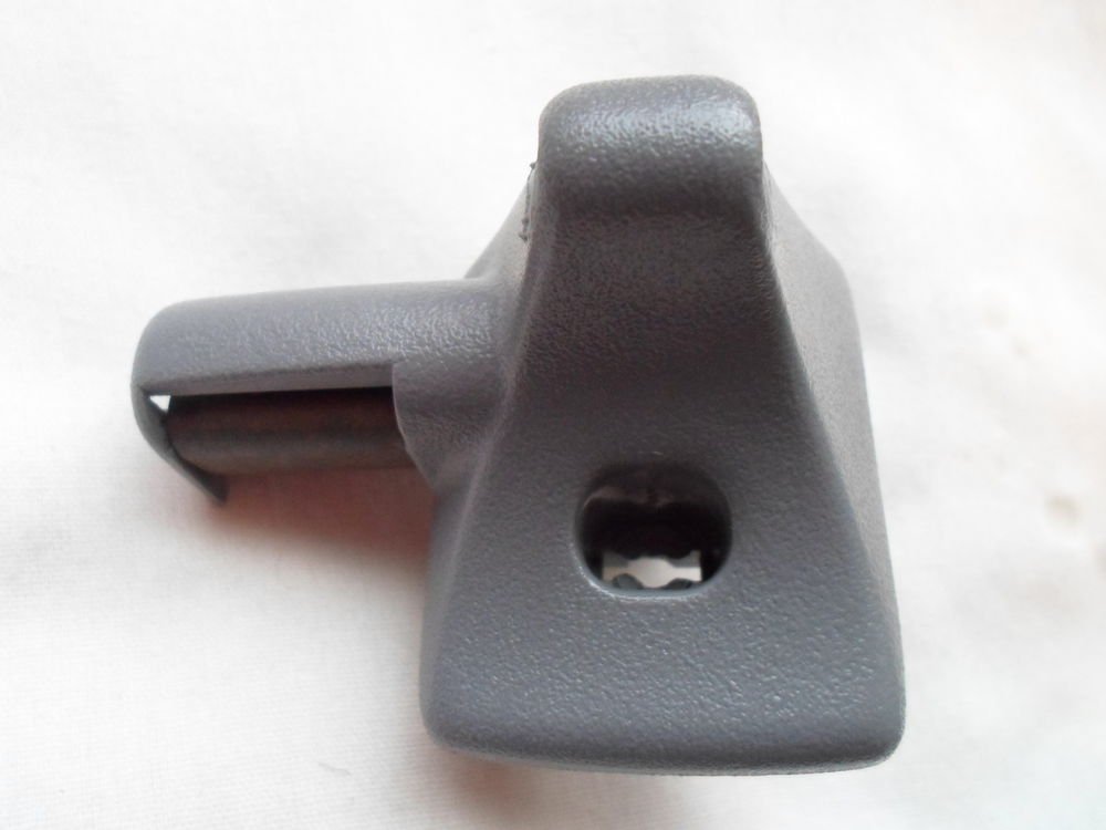 1990 - 1996 Lincoln Town Car Grey Dual Sun Visor Clip Driver OEM FREE SHIP