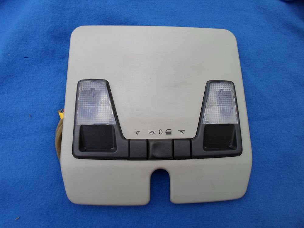 VOLVO S70 V70 OVERHEAD DOME LIGHT CONTROL TESTED OEM U 9169500 FREE ...
