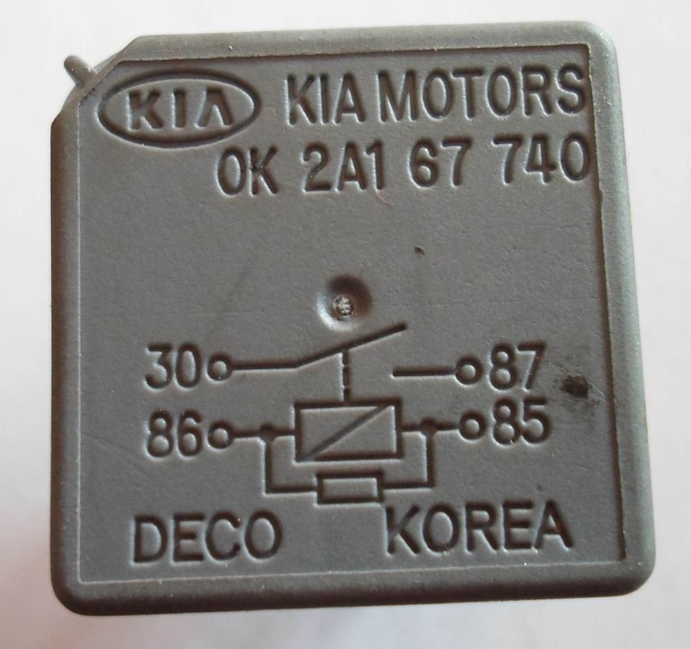 KIA OEM RELAY 0K2A167740 TESTED 60 DAY WARRANTY FREE SHIPPING!