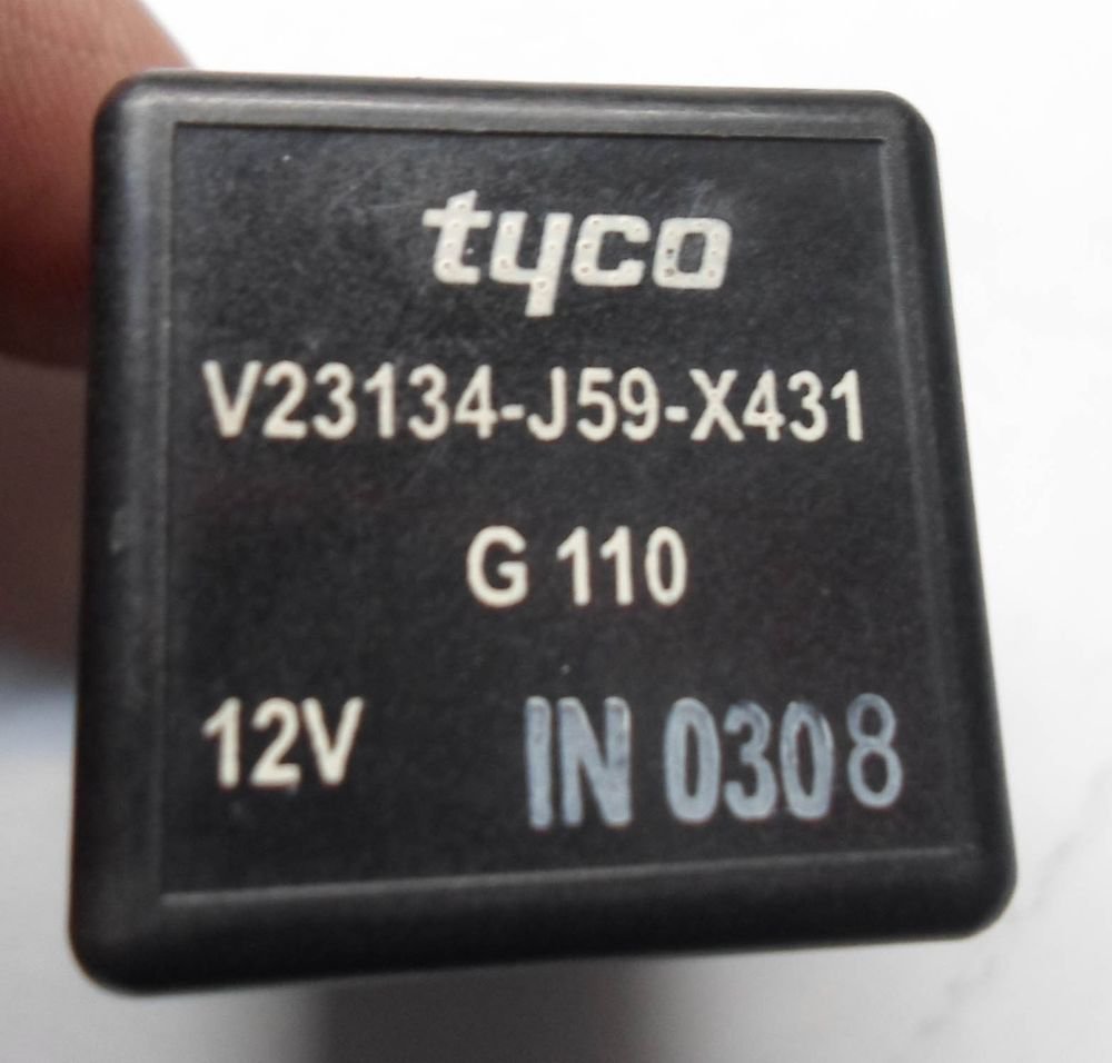 MAZDA TYCO RELAY V23134-J59-X431 OEM FREE SHIPPING 60 DAY WARRANTY!