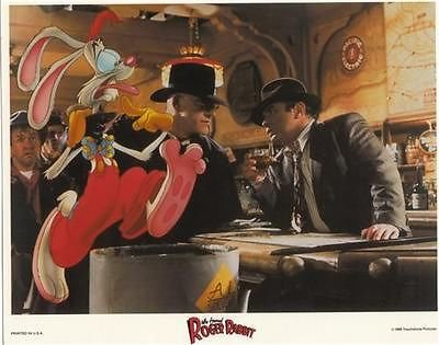 Disney Roger Rabbit and Eddie Valiant Judge Doone original Press ...