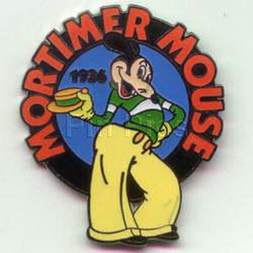 Disney Mickey Mouse Mortimer Mouse dated 1936 Pin/Pins