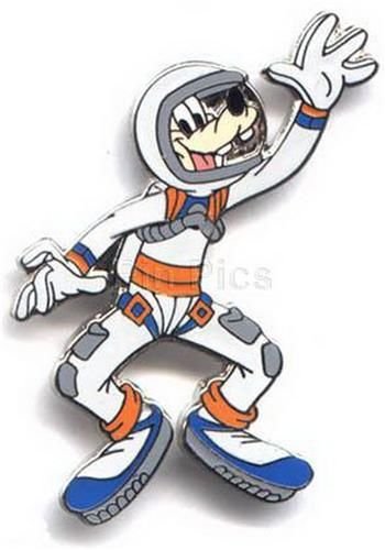 Disney WDW Goofy Astronaut in Space Suit pin/pins