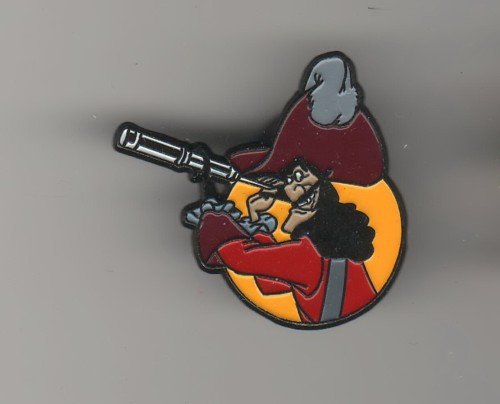 Disney Peter Pan Captain Hook with Spyglass pin/pins