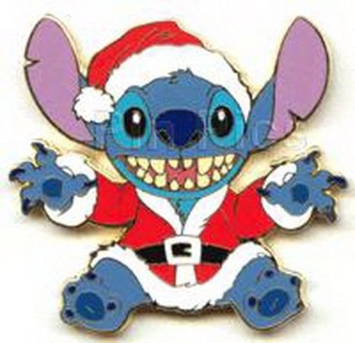 Santa Stitch from Lilo & Stitch authentic Disney pin