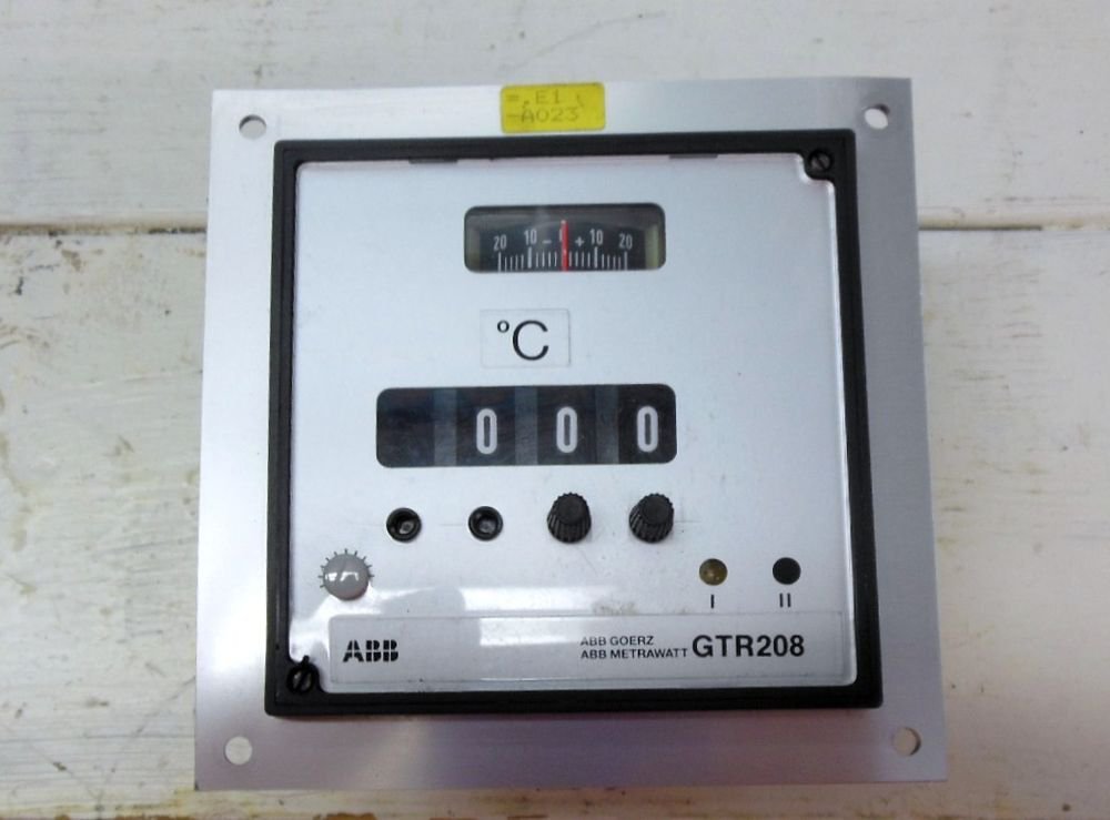 ABB METRAWATT GTR208 Temperature Controller 0 - 200 Degree Celcius