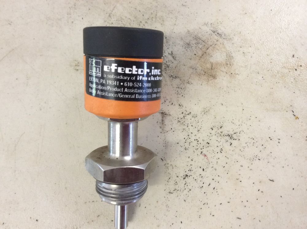 IFM Efector SI2100 Flow Monitor Switch 24 VDC 20 mm Probe 3..300 cm/s