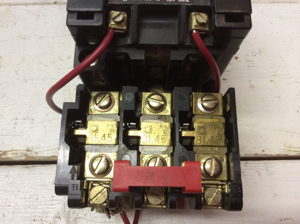 Square D 8536SBG2S Motor Starter Ser A 120 V Coil Size 0 5 HP 460 V B1 ...