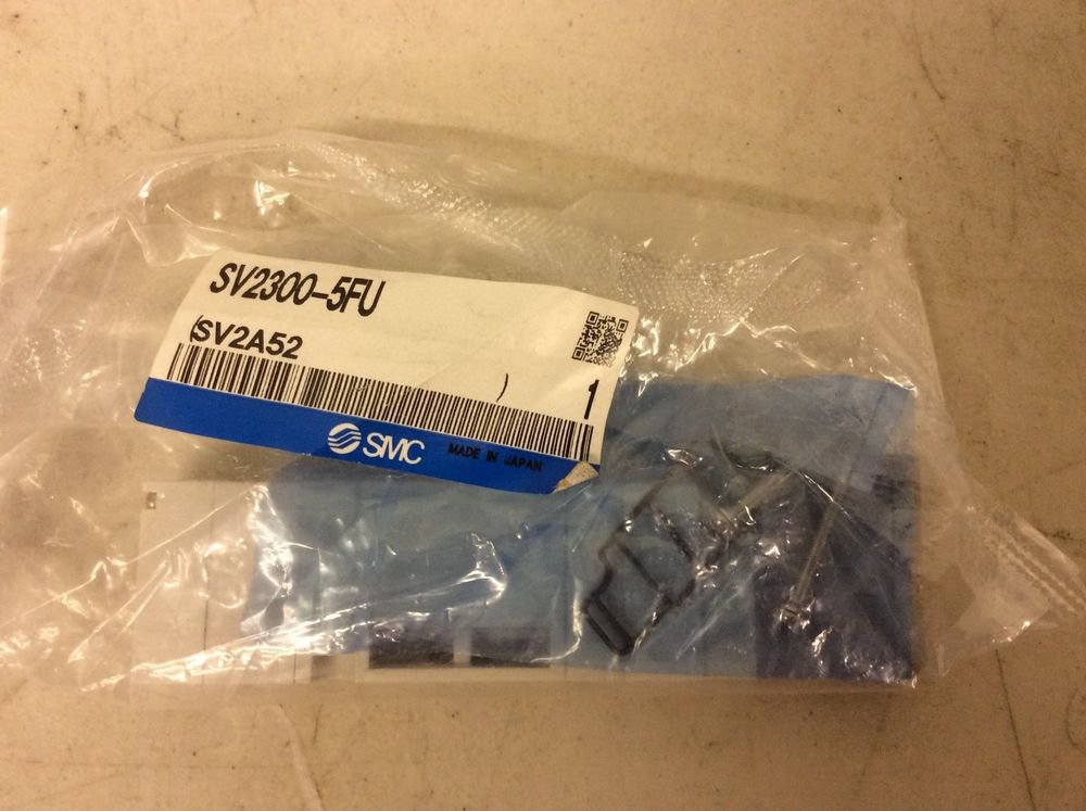 SMC SV2300-5FU 24 VDC Single Solenoid Pneumatic Valve SV23005FU