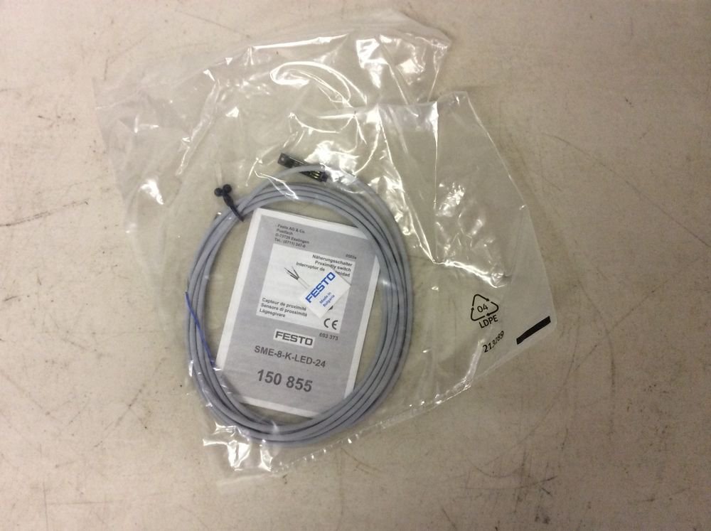Festo SME-8-K-LED-24 150855 Proximity Switch 24 VDC SME8KLED24