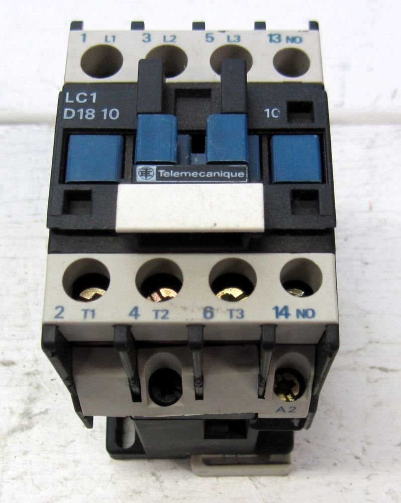 Telemecanique LC1D1810 F7 LC1-D1810F7 18 Amp 690 Volt Contactor 1 N.O ...