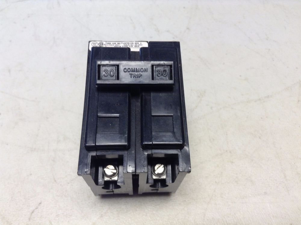 Cutler Hammer BA230 30 Amp 2 Pole 120/240 VAC Circuit Breaker Westinghouse BA