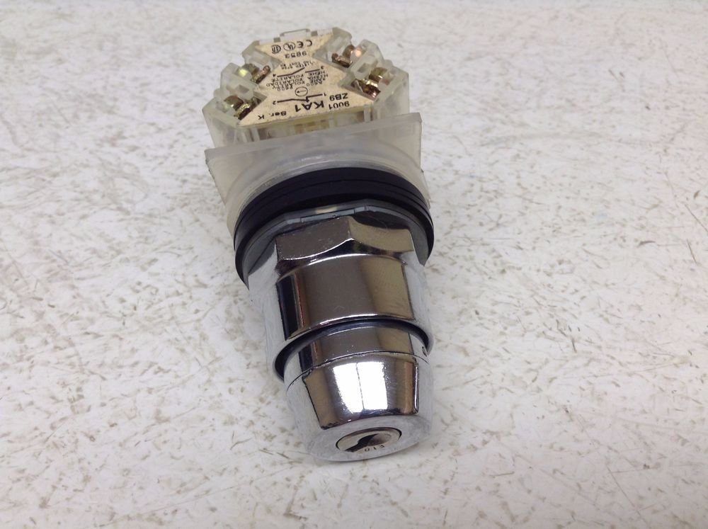 Square D 9001KA1 Key Selector Switch 9001 KA1 9001-KA1