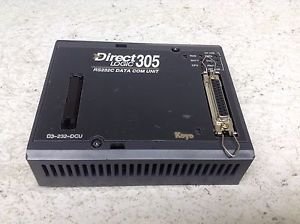 Automation Direct Logic 305 Koyo D3-232-DCU RS232C Data Com Unit D3232DCU