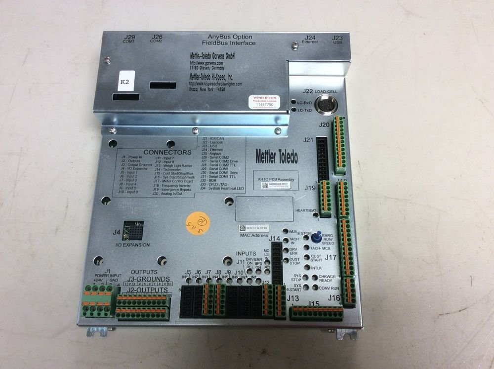 Mettler Toledo 000066003436 0009 01 XRTC PCB Assembly ...