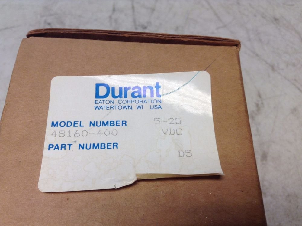 Durant 48160-400 Signal Conditioner 5-25 VDC 1085 48160400 Eaton