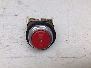 Allen Bradley 800T-B Red Push Button 800TB 800T Series T