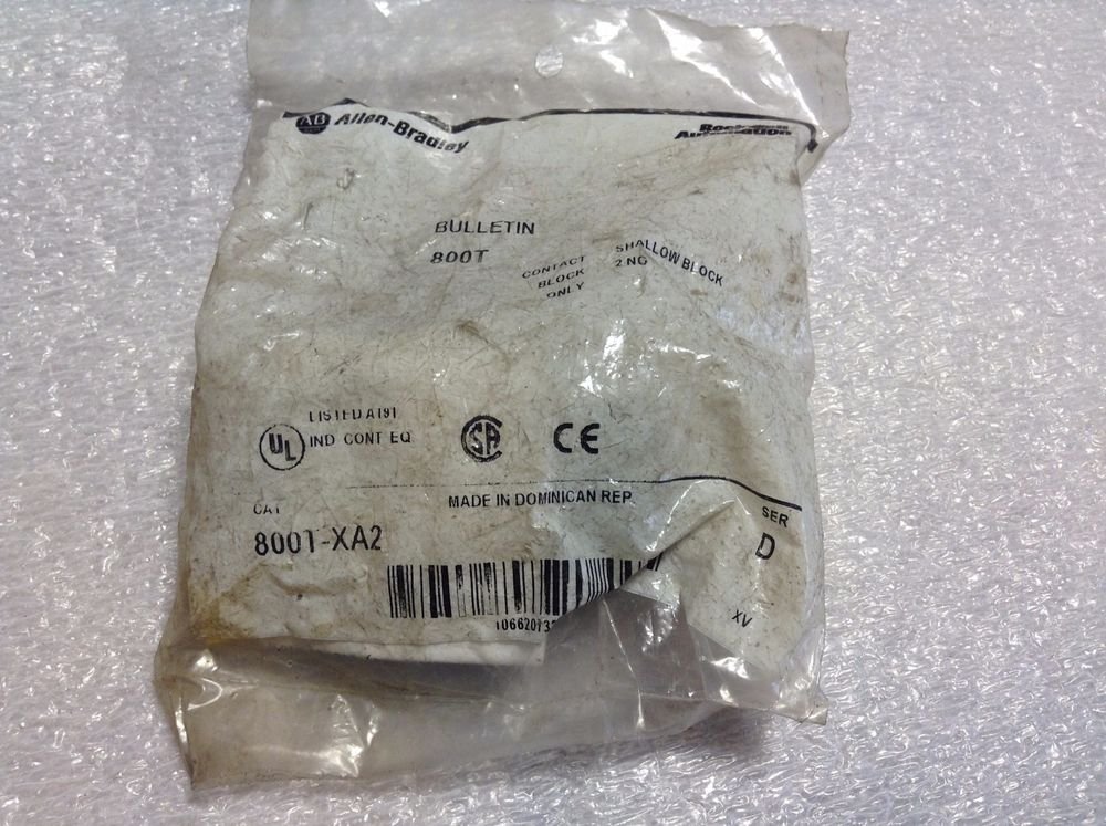 Allen Bradley 800T-XA2 Contact Block Shallow 800TXA2 New (TB)