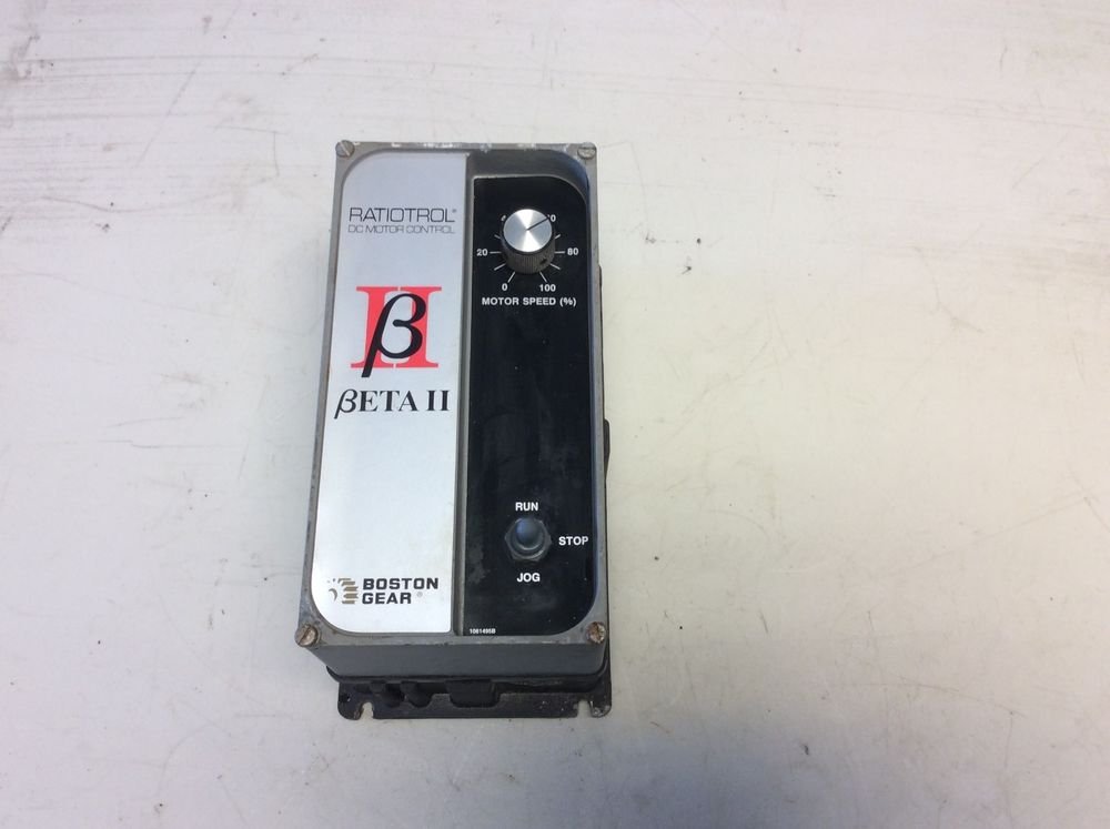 Boston Gear RBA2 S DC Motor Control Ratiotrol 115/230 VAC 90/180 VDC RBA2S