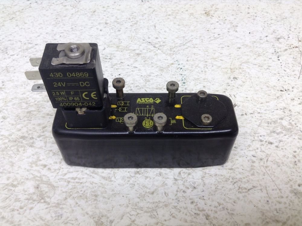 Asco Joucomatic 54101006 24 VDC Pneumatic Solenoid Valve 430 04869 43004869