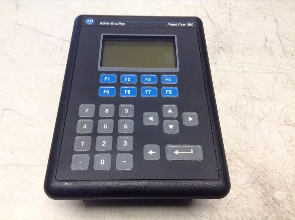 Allen Bradley PanelView 300 2711-K3A5L1 Ser. B Rev. A FRN. 4.41 24 V ...