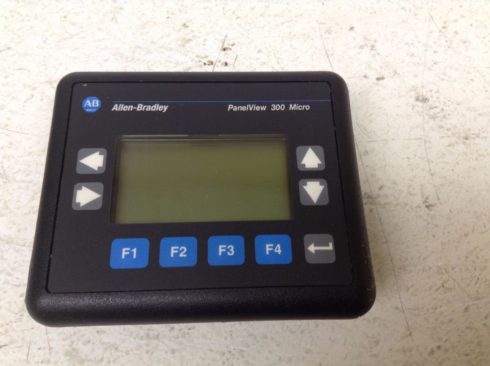 Allen Bradley PanelView 300 Micro 2711-M3A19L1 Ser. A FRN. 4.20 24 V ...