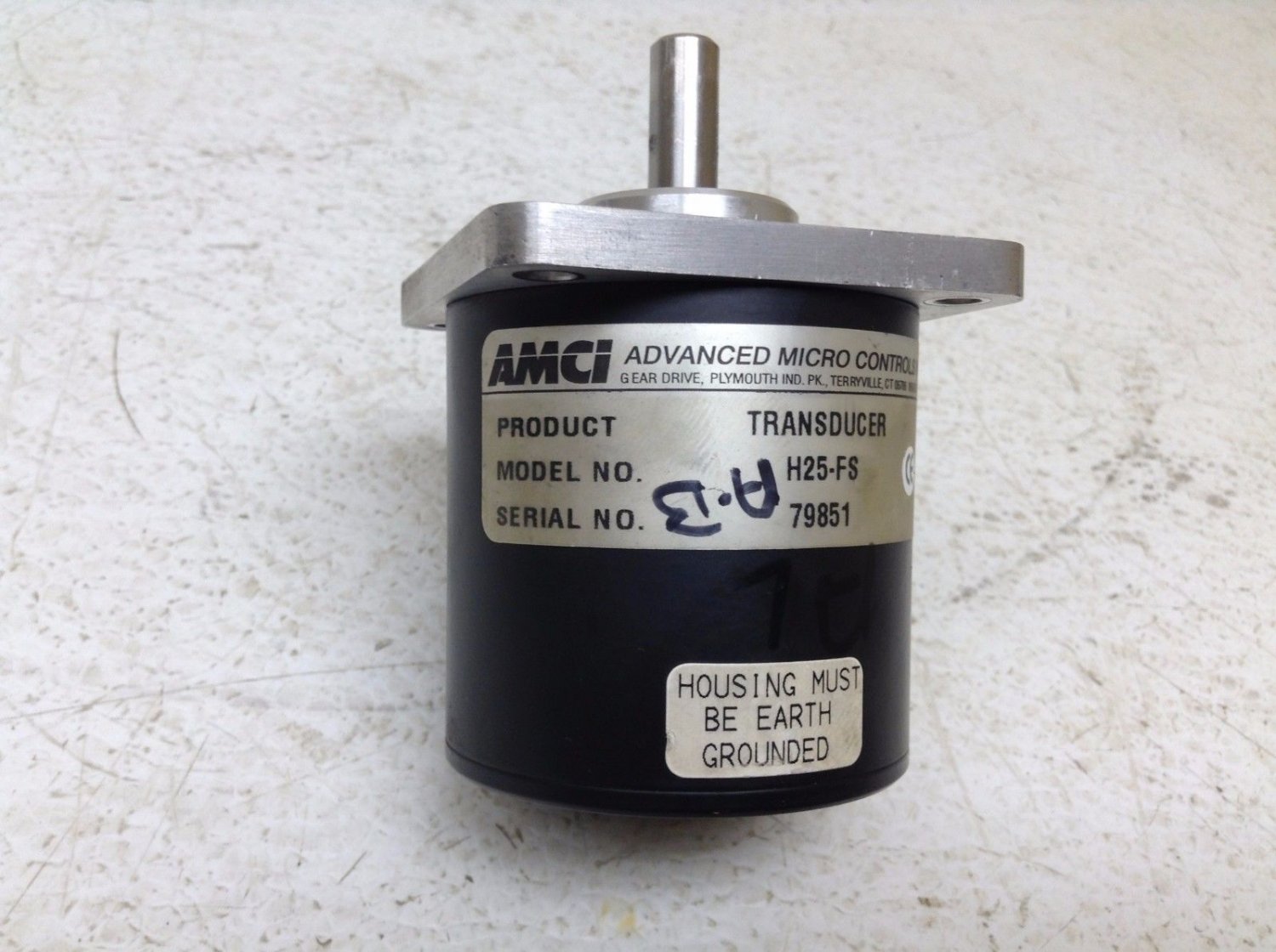 AMCI H25-FS Resolver Transducer H25FS
