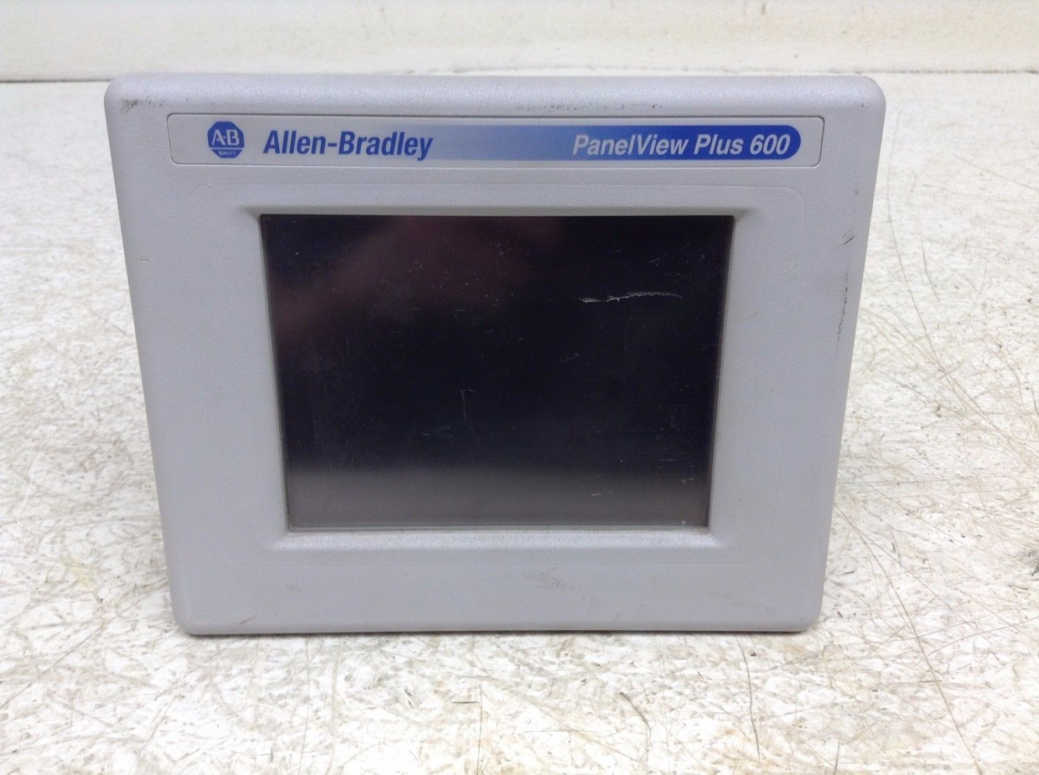 Allen Bradley PanelView Plus 600 2711P-T6C20D Ser B Rev A 24 VDC ...