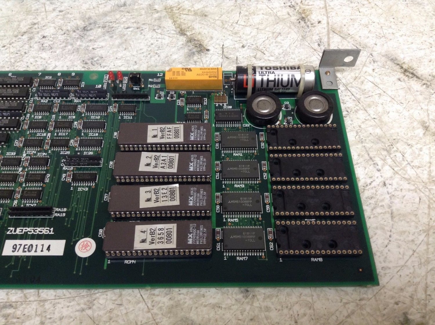 Panasonic ZUEP53561 Circuit Control Board