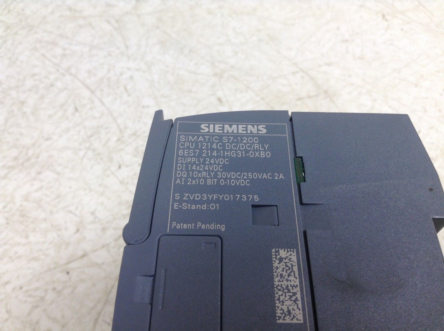 Siemens 6ES7 214-1HG31-0XB0 Simatic S7-1200 CPU Module 2141HG310XB0 (TSC)