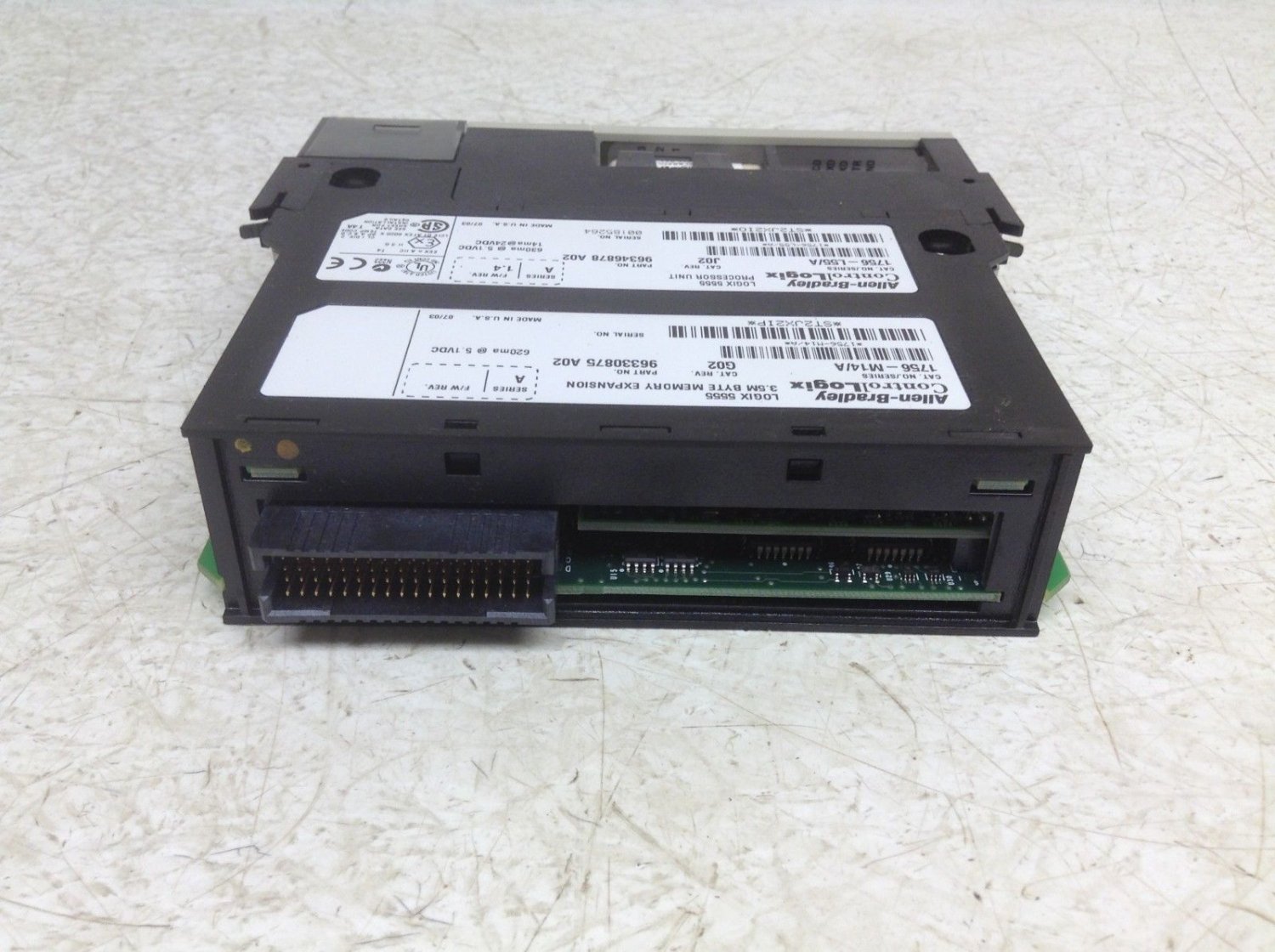 Allen Bradley 1756-L55/A 1756-M14/A ControlLogix Logix5555 Processor ...
