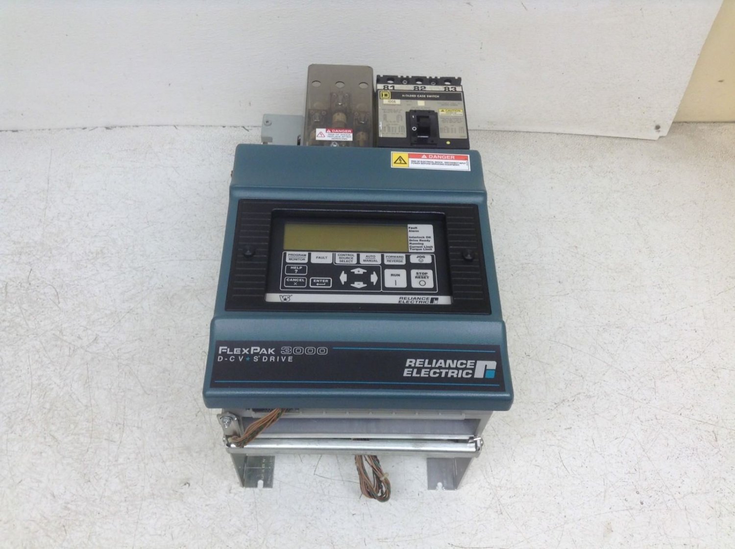 Reliance Electric 10FN4042 FlexPak 3000 D-C V*S Drive 5/10 HP 240/500 VDC
