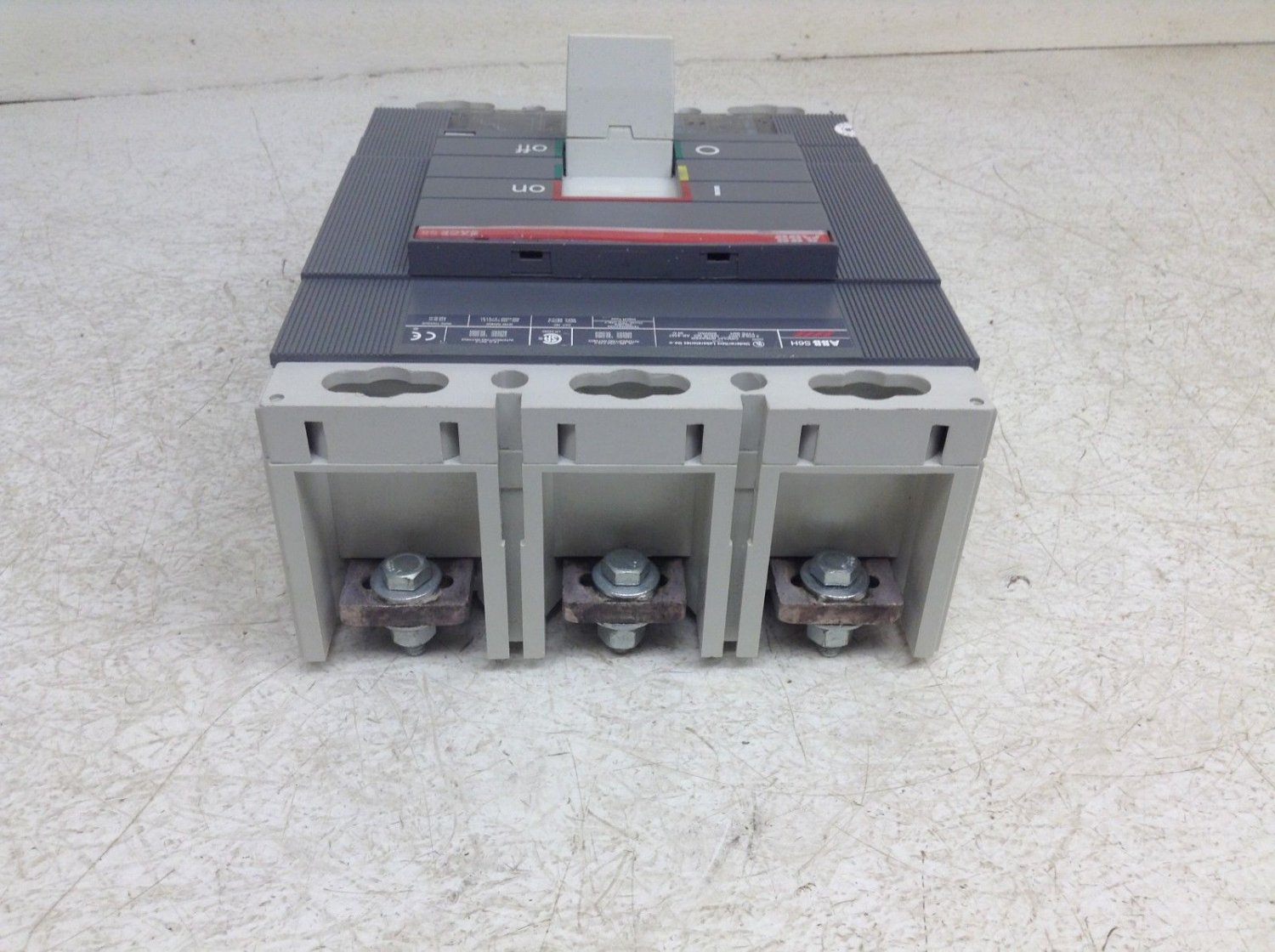 ABB S6H 600 Amp 600 VAC 3 Pole Circuit Breaker Sace S6 PR212/P