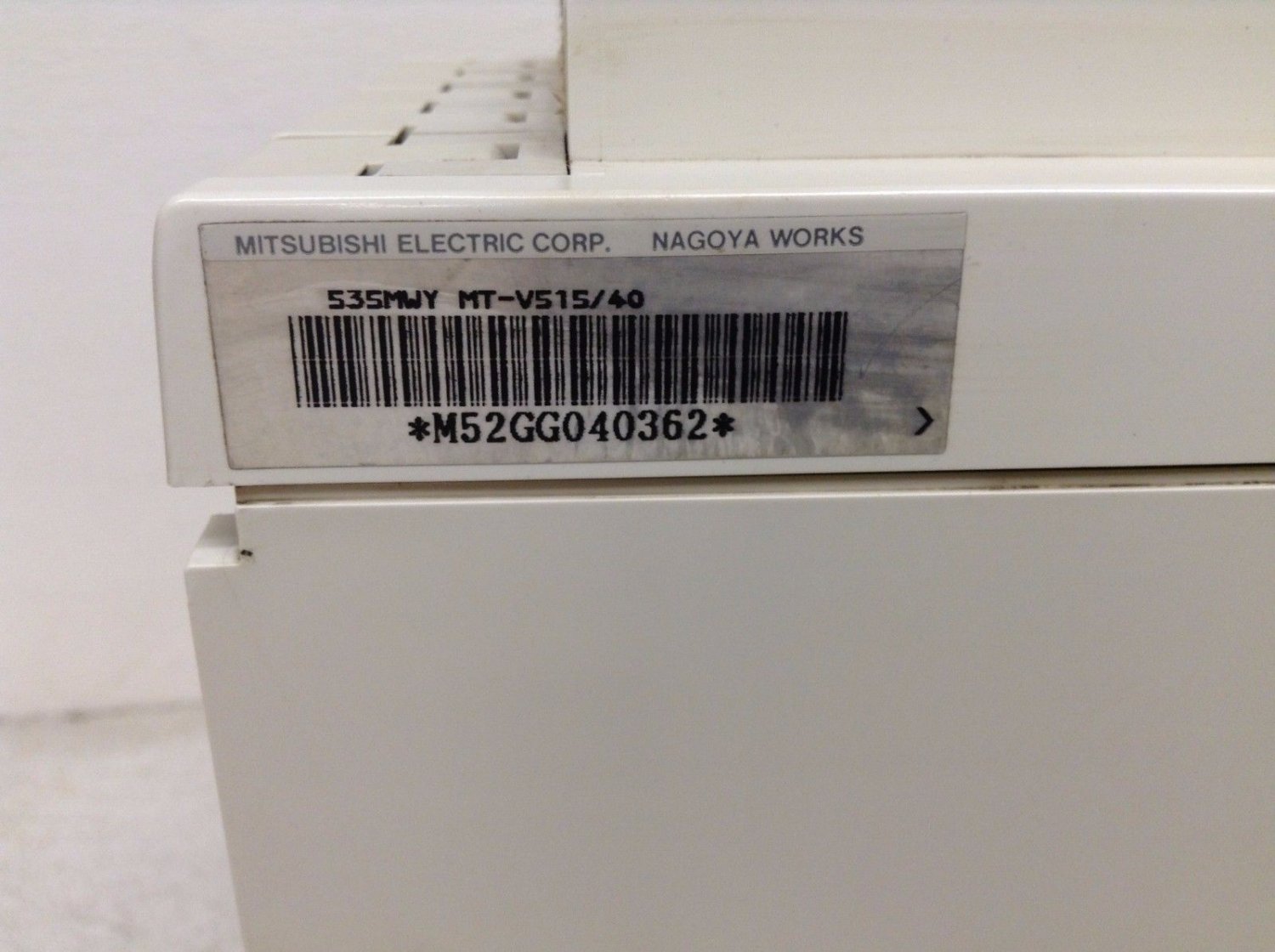 Mitsubishi CNC FCA-535MWY Numerical Control System Chassis MT-V515/40 ...