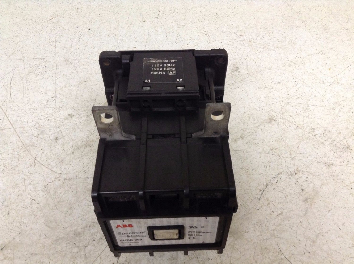 ABB EHDB 280 Contactor 110/120 V Coil 600 VDC 280 A EHDB280 SK 825 486 ...