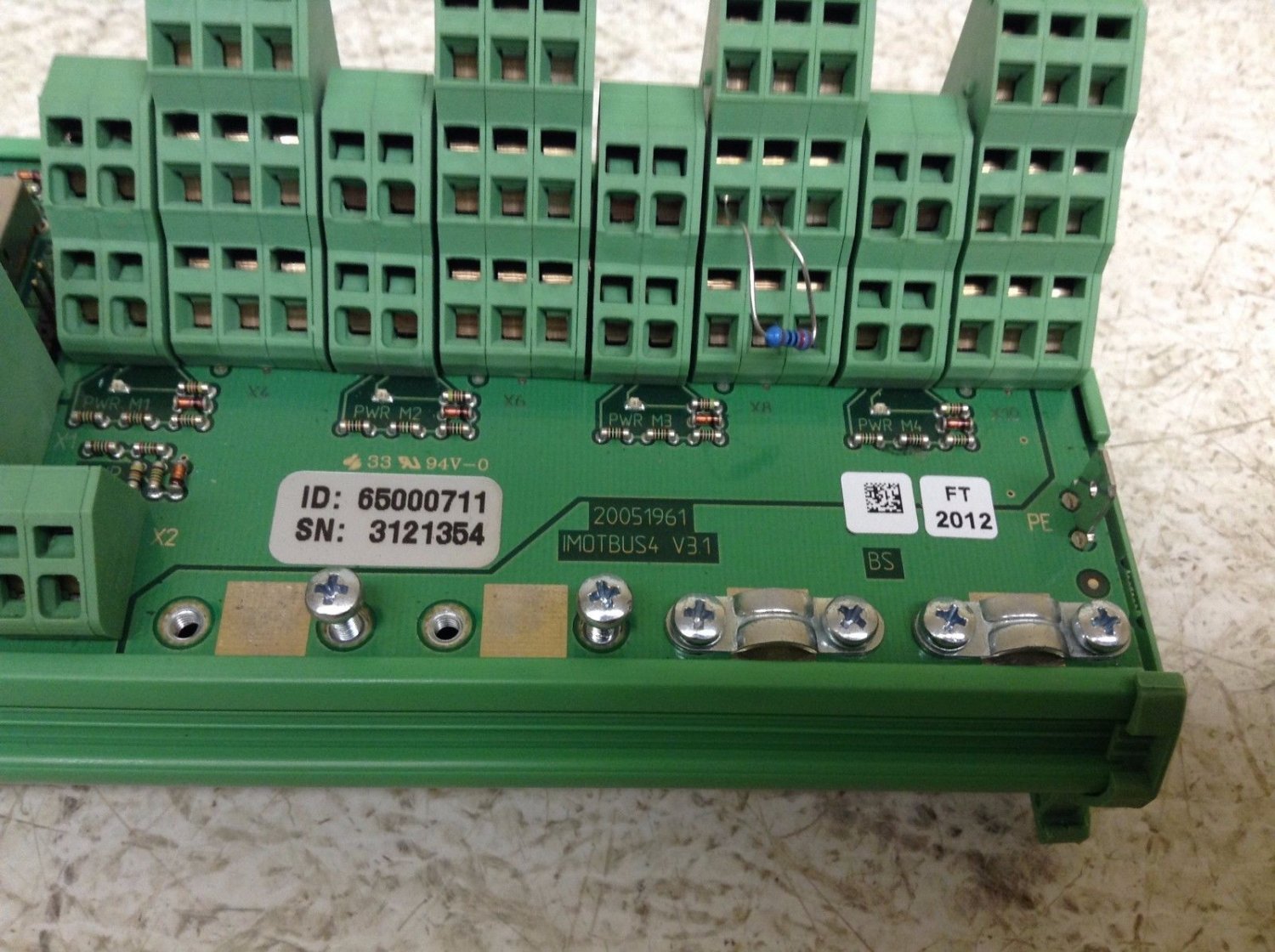 Wipotec IMOTBUS4 V3.1 65000711 Control Board 20051961