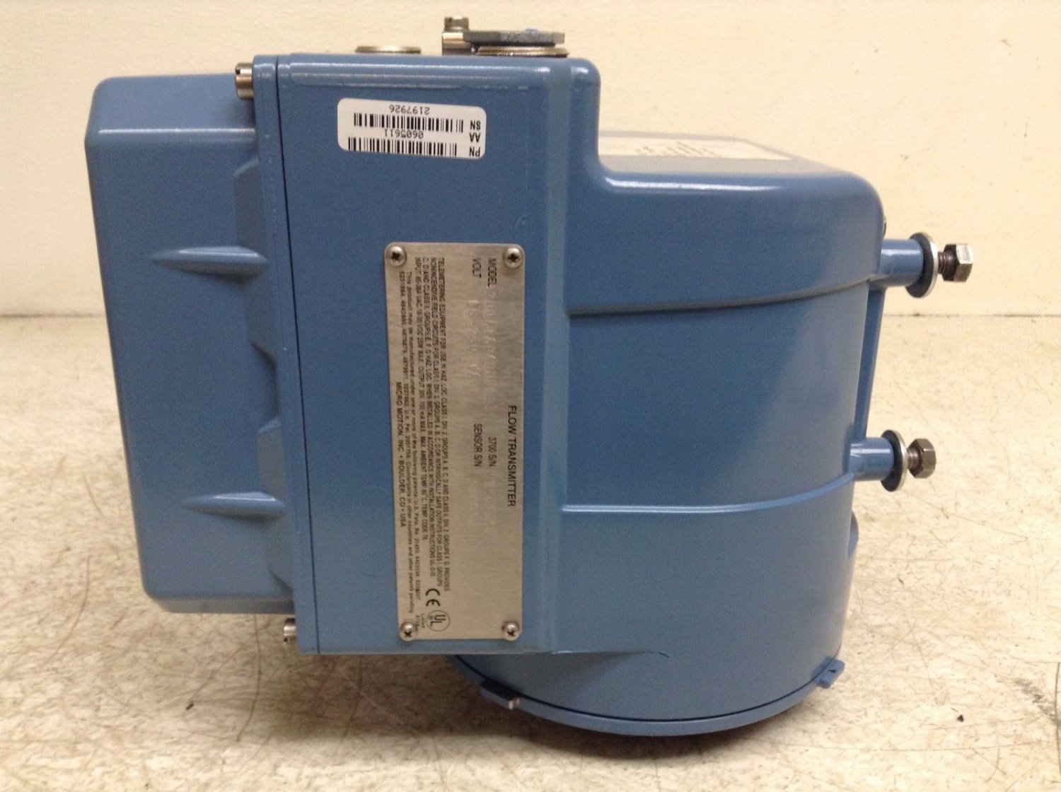 Fisher Rosemount Micro Motion 3700A1A04DUEZZZ Transmitter