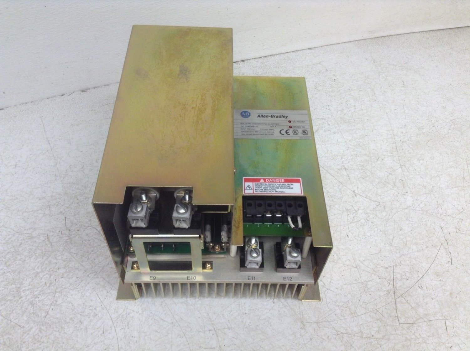 Allen Bradley 1336-WB110 Braking Chopper In 750 VDC 110 ADC Ser A ...