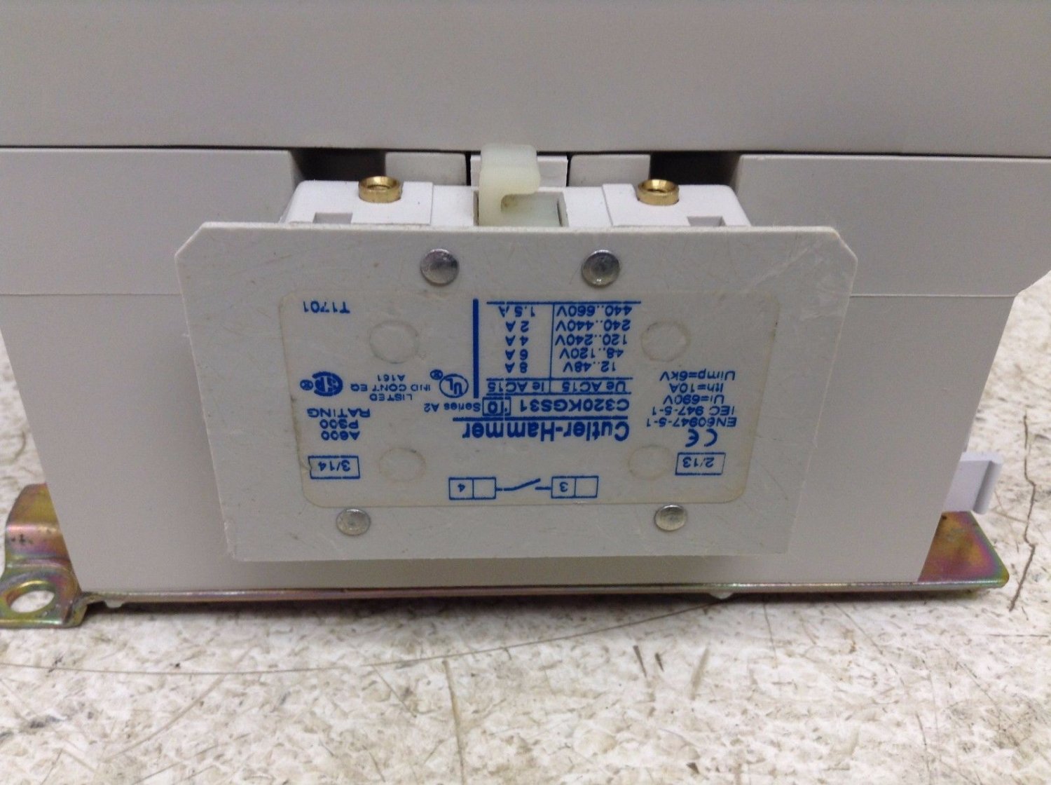 Cutler Hammer CN15KN3 90 A 208 VAC Coil Size 3 Contactor Starter Eaton ...