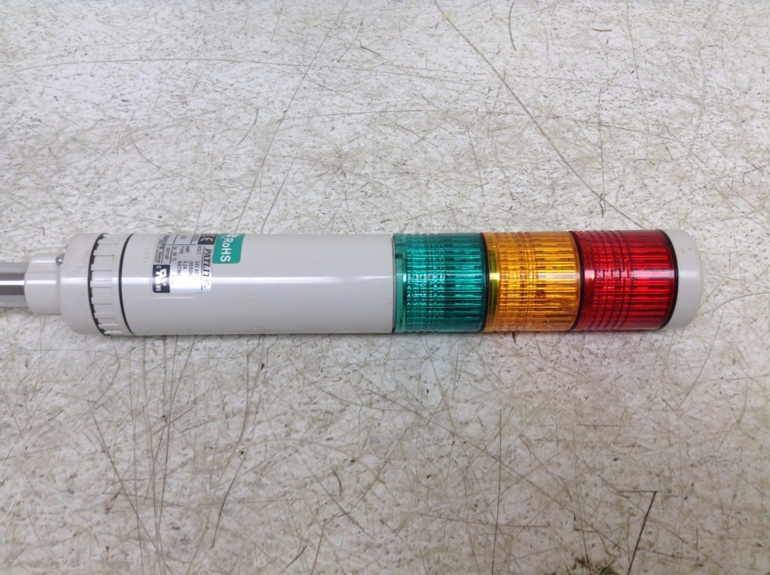 Patlite LCE 24 V AC/DC Stack Light Red Orange Green Signal Tower