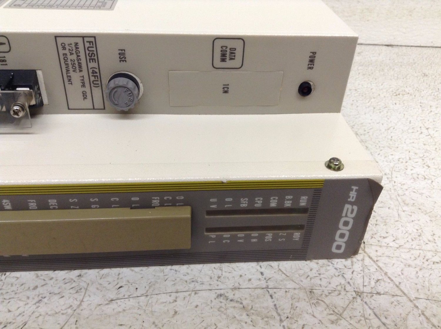 Reliance Electric HR2000/BLA-08 3RA2002 180/207 VAC 8 Amp Brushless AC ...