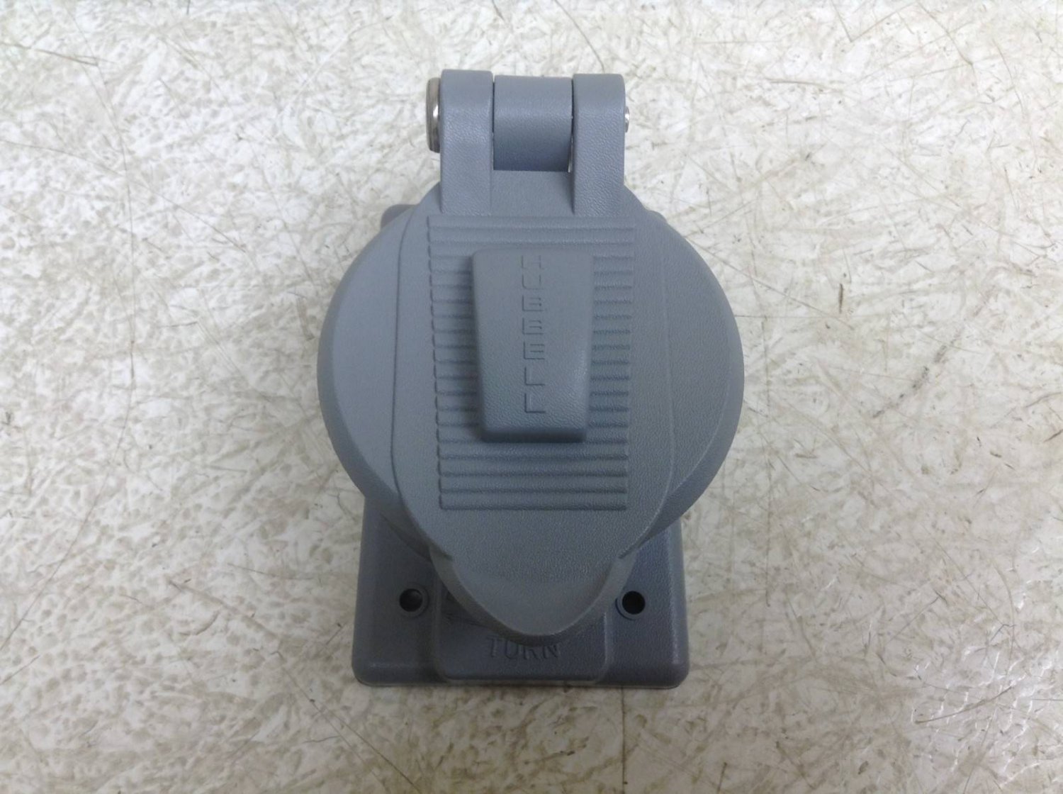 Hubbell HBL7774W0 Weatherproof Cover Plate For 60 Amp Receptacle ...