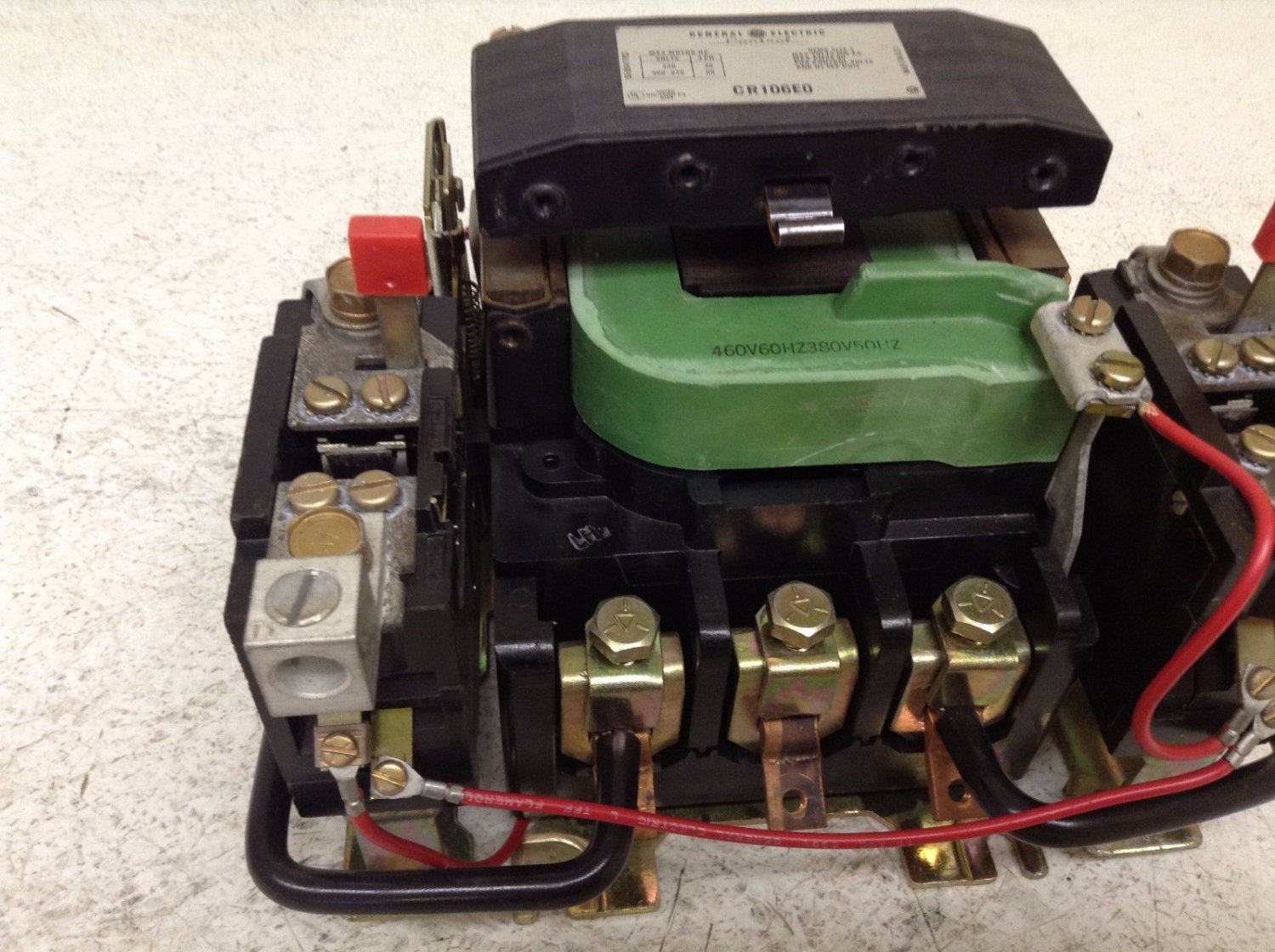 GE General Electric CR106E0 Starter Size 3 380/460 VAC Coil 55501336G4
