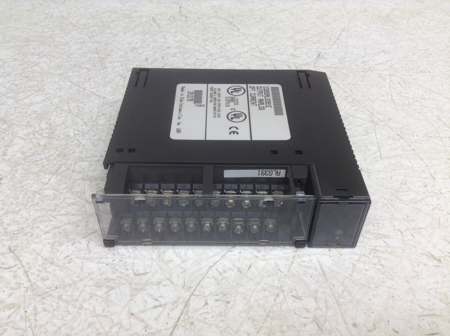 GE Fanuc IC693ALG391E Analog Output 2 Pt Current Module IC693 90-30 ...
